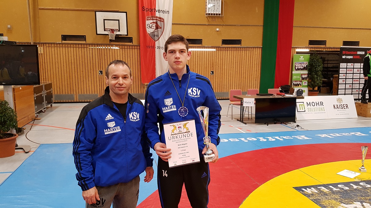 Nick Allgaier holt souverän Baden-Württembergische Meisterschaft – KSV ...